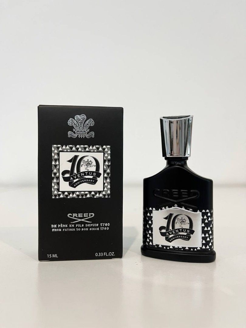 ORIGINAL PERFUME (MINI) CREED AVENTUS 10TH ANNIVERSARY EDP 15ML, Beauty ...