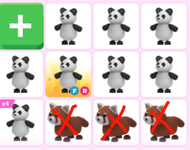 Pandas (ADOPT ME PETS), Video Gaming, Gaming Accessories, In-Game ...