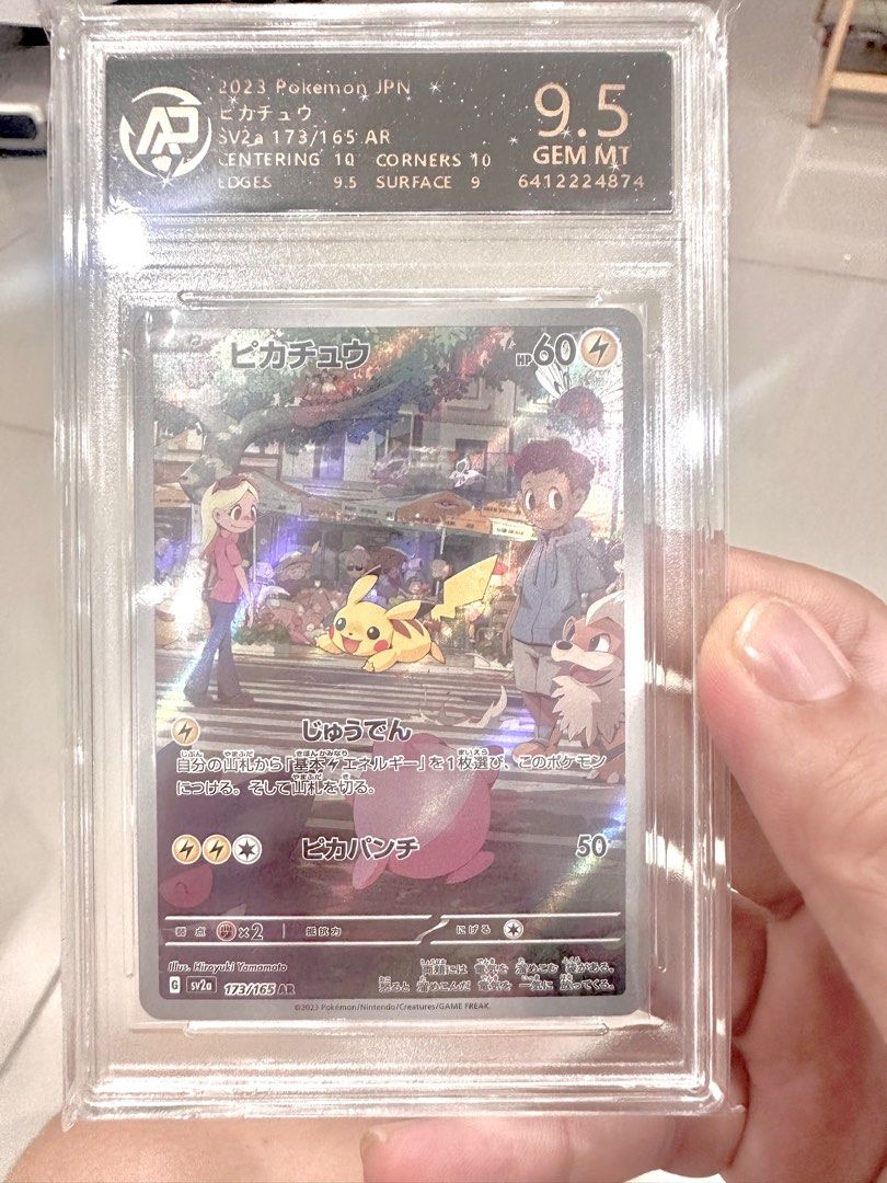 Pikachu 151 Japanese Graded 10, Hobbies & Toys, Collectibles ...