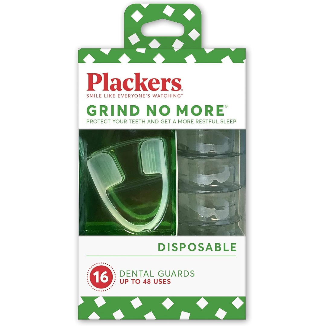 Plackers Grind No More Night Guard (Pack of 16) - Nighttime Protection ...