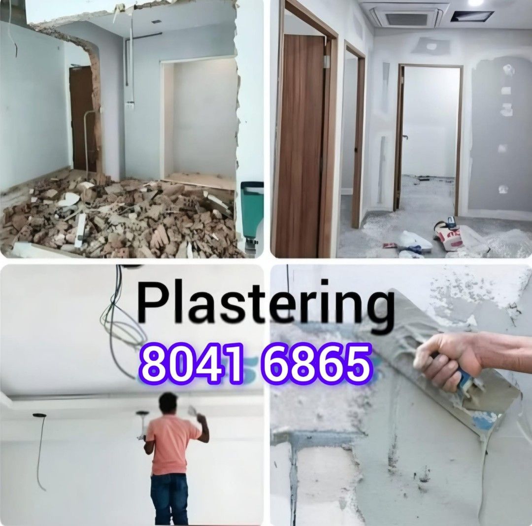 Plastering service # uneven wall make even # renovation house plastering # whole house ...