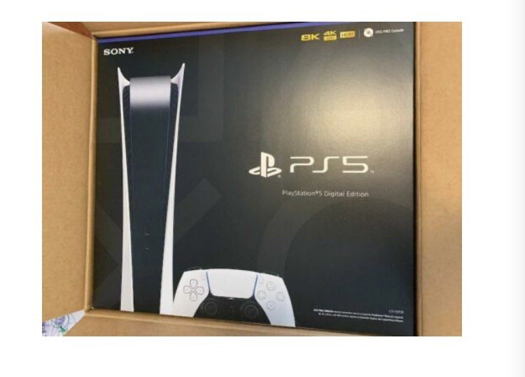 Playstation 5 (PS5) Digital Console 825GB Jailbreak, Video Gaming ...