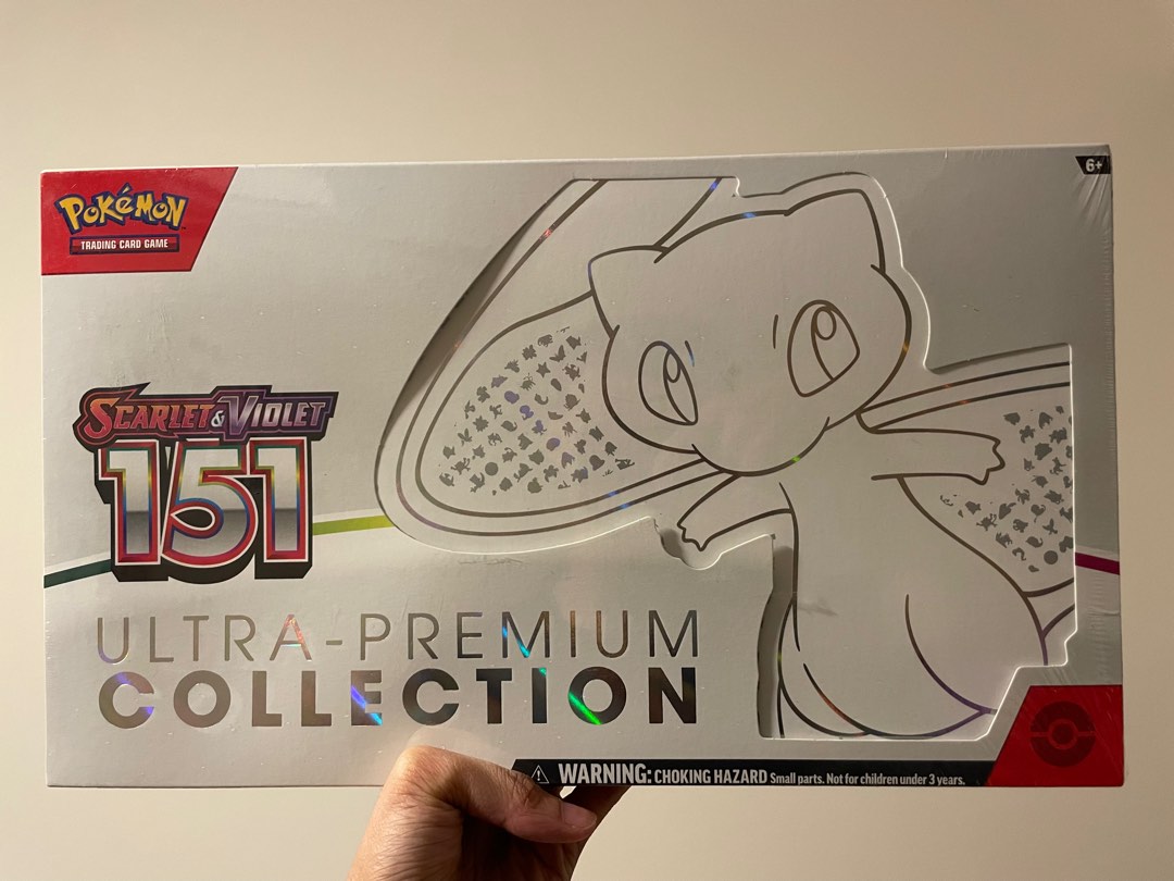 Pokemon 151 scarlet and violet ultra premium collection mew UPC case ...