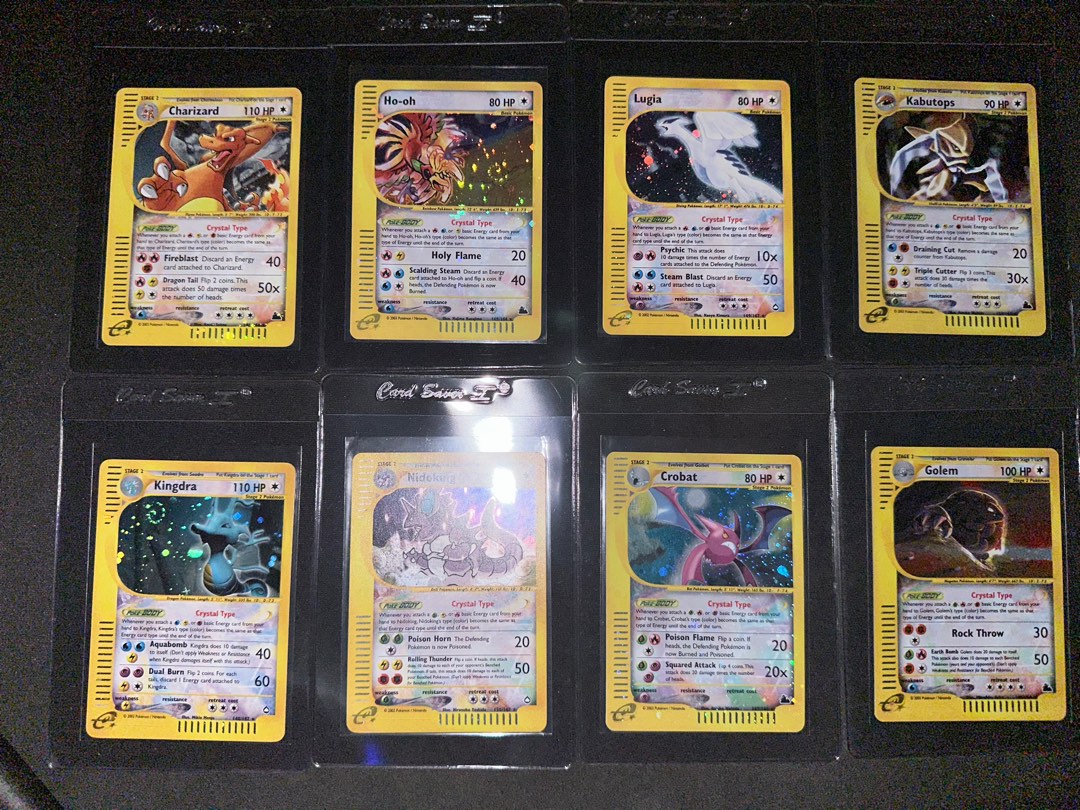 Pokemon crystal set skyridge aquapolis, Hobbies & Toys, Toys & Games on ...