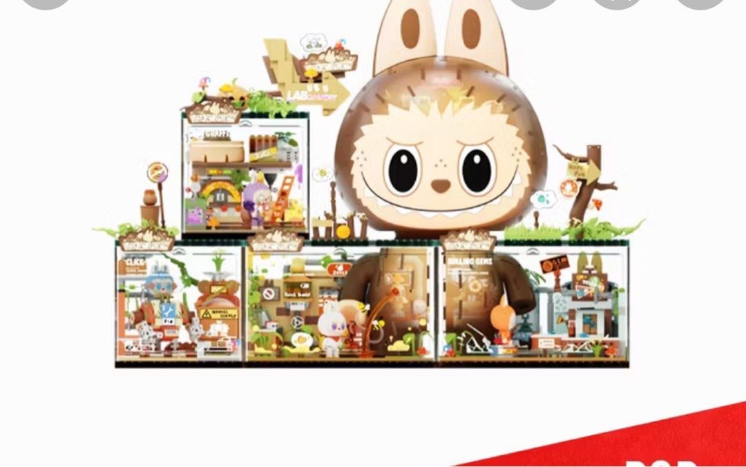 Pop Mart - Labubu The Monster Forest Secret Base Series Set of 6 (With ...