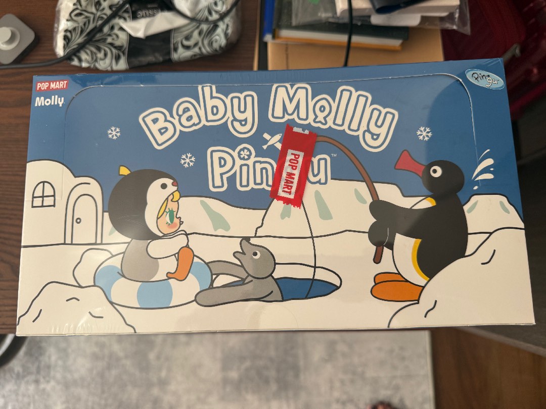 POPMART hello Molly x Pingu, Hobbies & Toys, Toys & Games on Carousell