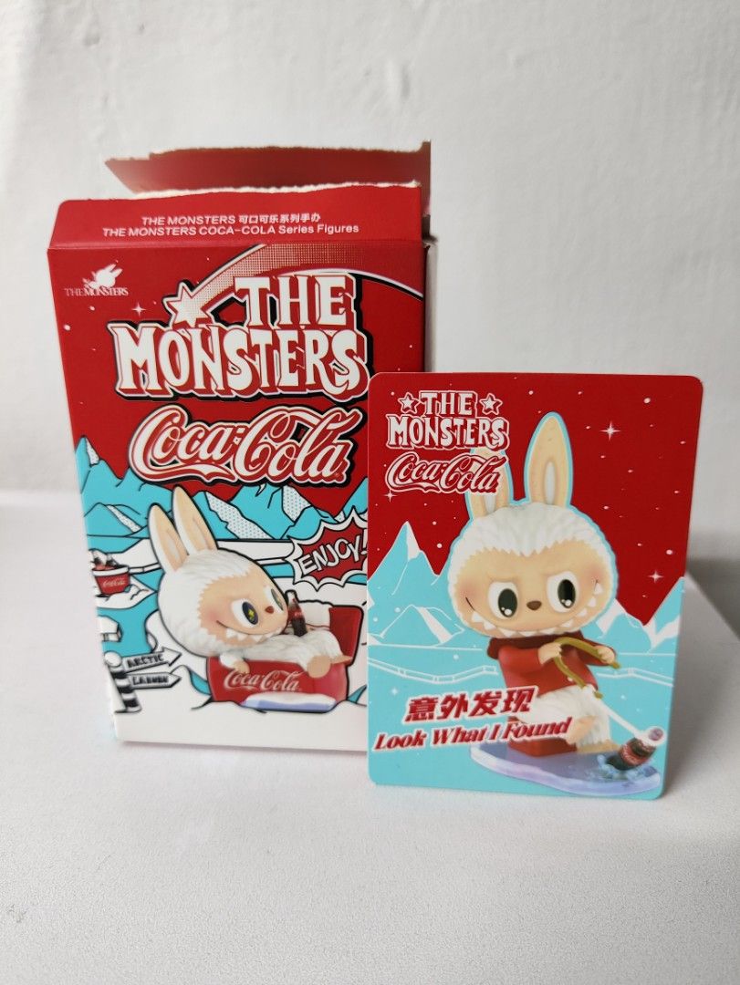 Popmart Labubu coca cola, Hobbies & Toys, Toys & Games on Carousell
