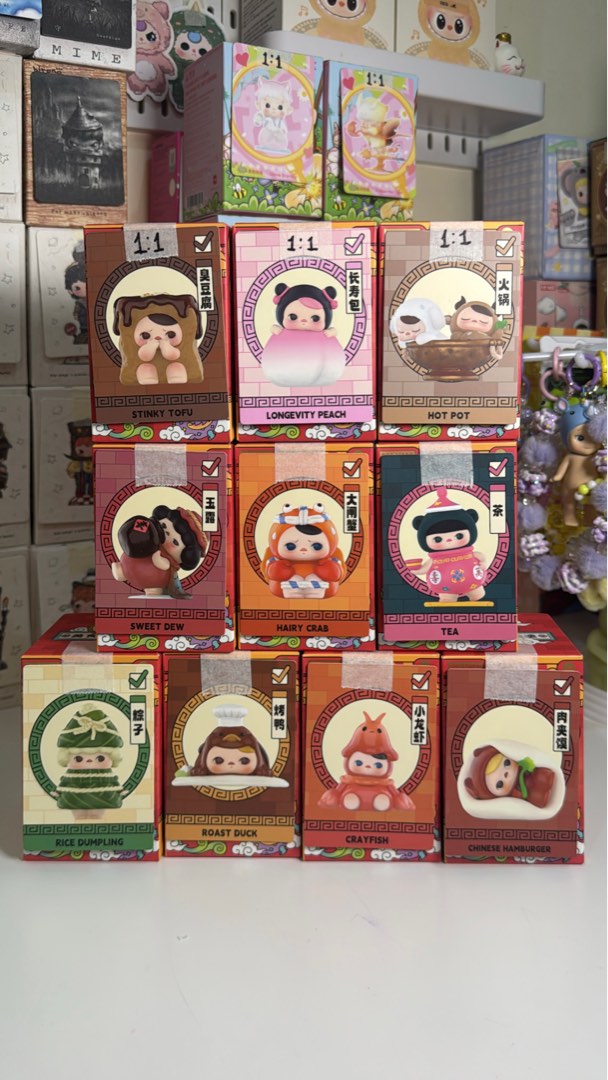 Popmart Pucky The Feast Series Figurine, Hobbies & Toys, Toys & Games ...