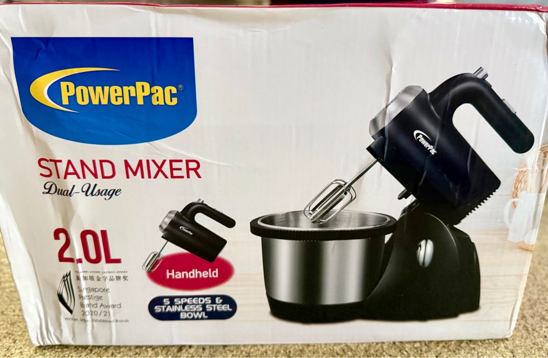 PowerPac Stand Mixer, TV & Home Appliances, Kitchen Appliances, Hand ...