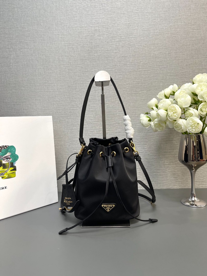Prada's new bucket bag, Women's Fashion, Bags & Wallets, Shoulder Bags ...