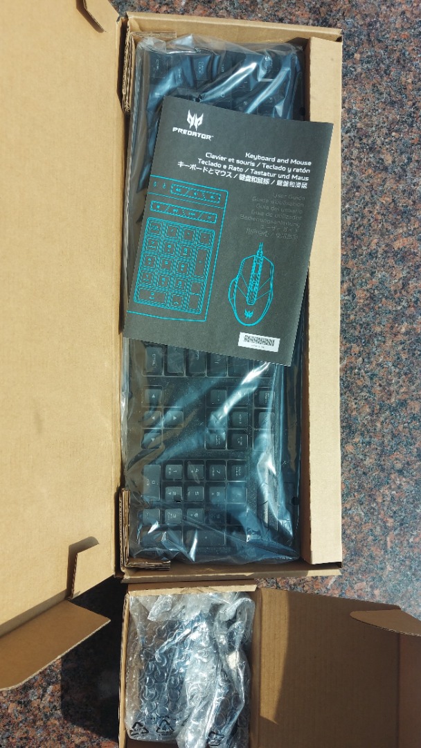 Predator Keyboard and mouse, 電腦＆科技, 電腦周邊及配件, 電腦鍵盤及相關產品 - Carousell