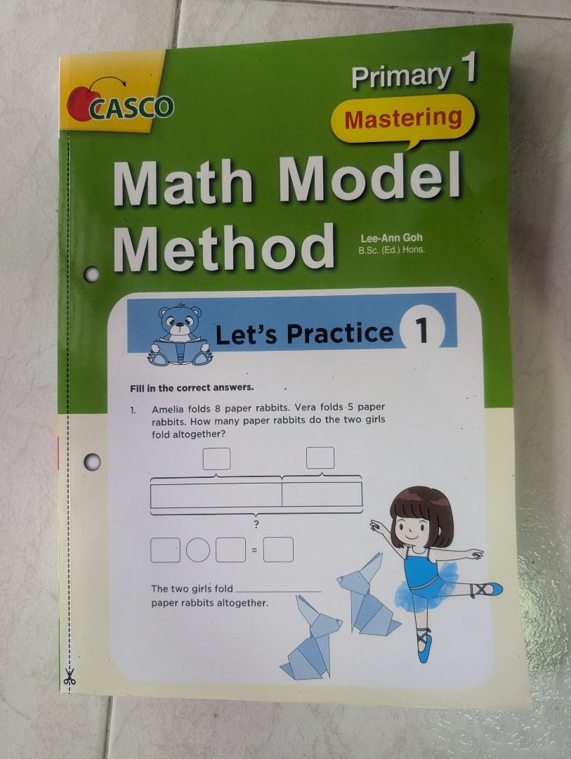 Primary 1 math model method, Hobbies & Toys, Books & Magazines ...