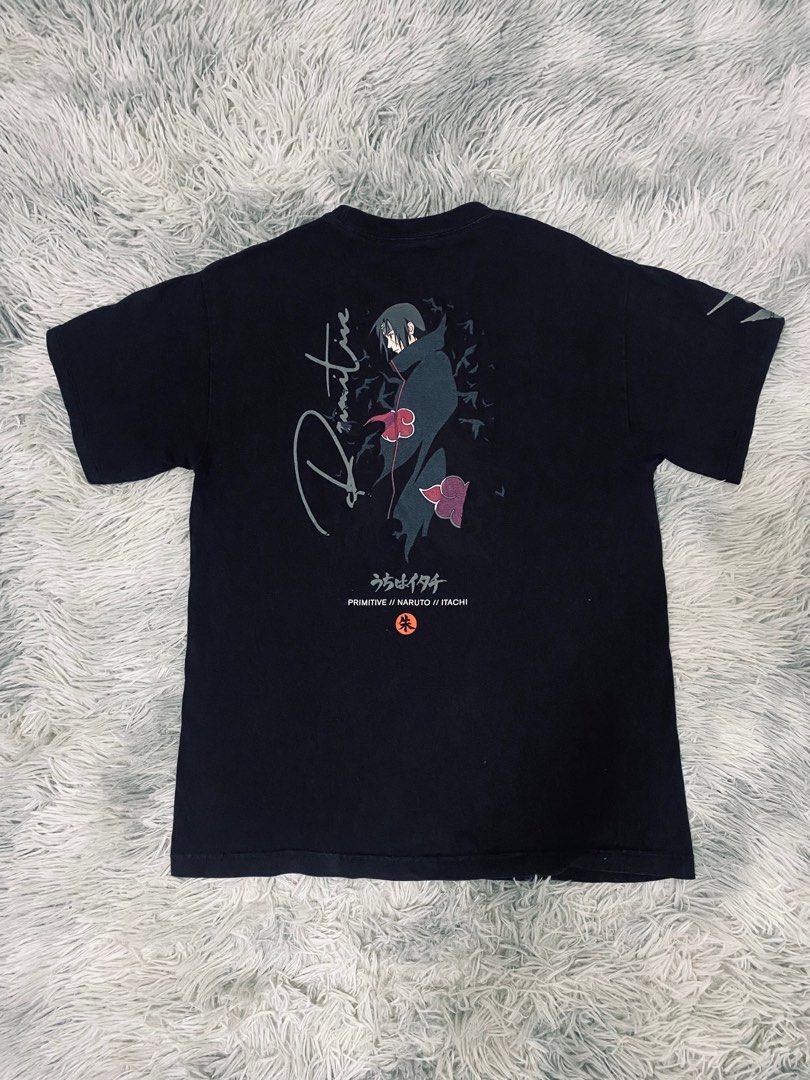 PRIMITIVE X NARUTO ( ITACHI), Men's Fashion, Tops & Sets, Tshirts ...