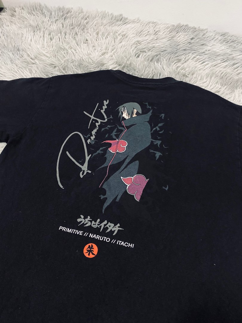 PRIMITIVE X NARUTO ( ITACHI), Men's Fashion, Tops & Sets, Tshirts ...