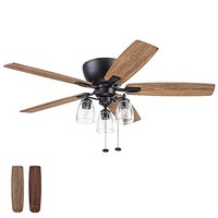 Prominence Home 51486-01 Arthur Ceiling Fan, 52, Espresso, Perabotan ...