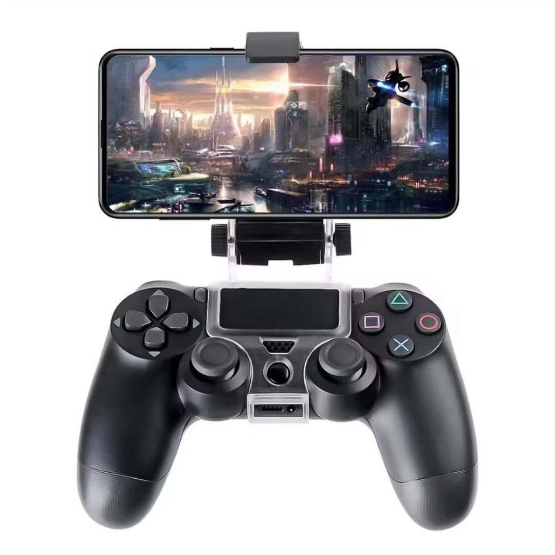 PS4 Dualshock 4 Controller Phone Mount Clip for Rmote Play Mobile ...