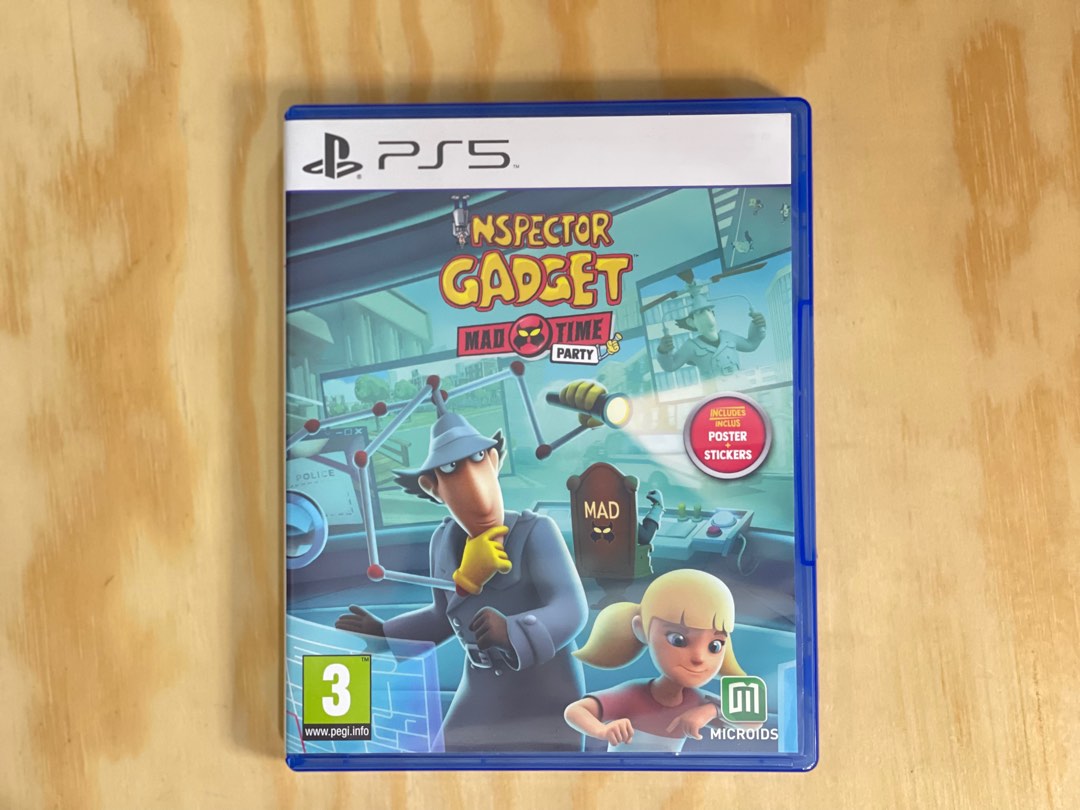 PS5 Games - Inspector Gadget: Madtime Party (AVAIL) and Moving Out 2 ...