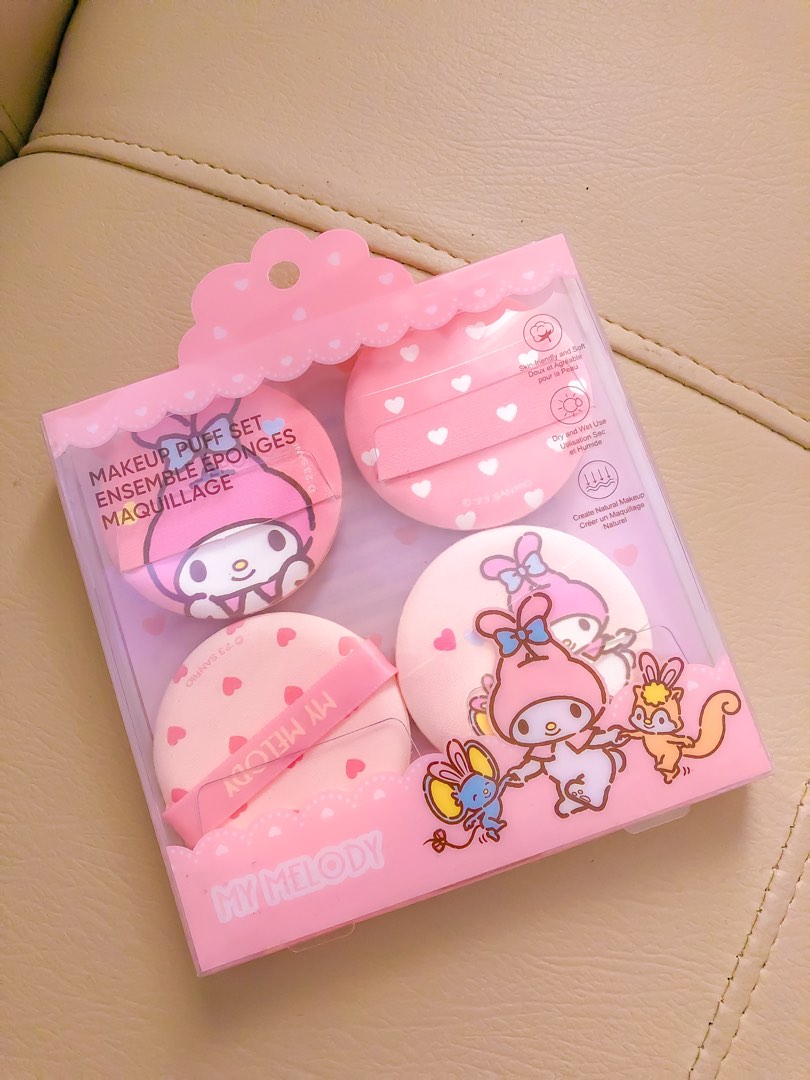 PUFF CUSHION SANRIO MY MELODY MINISO, Kesehatan & Kecantikan, Rias ...