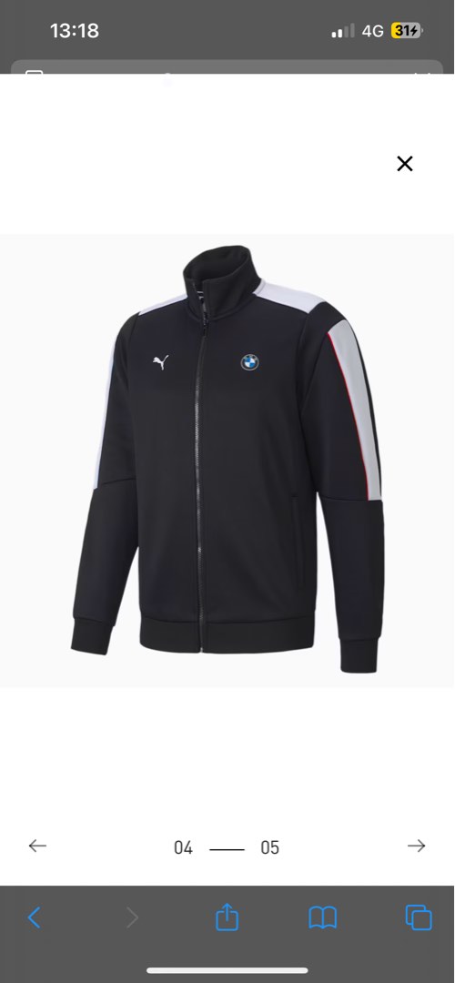 Puma BMW M Motorsport T7 Men's Track Jacket, Men's Fashion, Coats ...