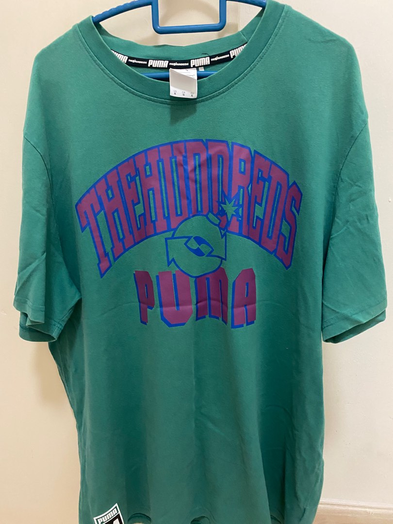 Puma Collab With The Hundreds ( Legit ), Men's Fashion, Tops & Sets ...