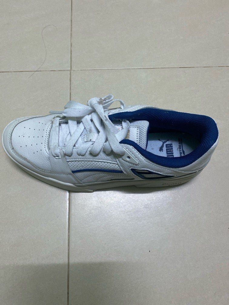 Puma White Clyde Royal, Women's Fashion, Footwear, Sneakers on Carousell