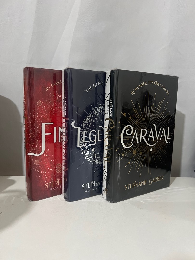 Rare Caraval UK Hardbound Bookset - Out of Print, Hobbies & Toys, Books ...