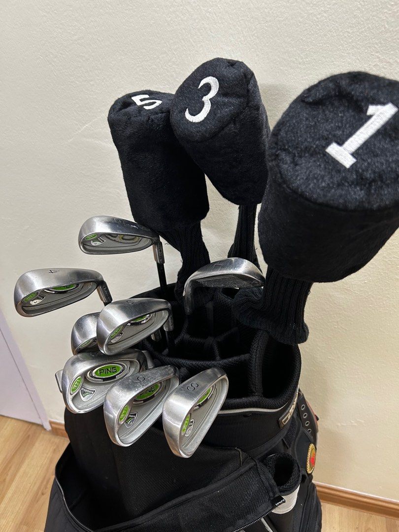 RARE!!! PING Rapture Golf Set with PING Anser4 putter, Sports Equipment ...