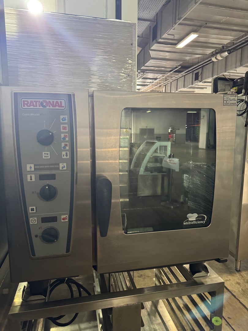 Rational Electric 6 Trays Combi Oven/ Manual Combi Oven/ Cheap Combi oven with warranty, TV ...