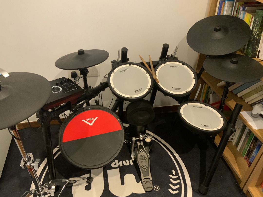 Ronald TD-17KVX2 Drum Kit, Hobbies & Toys, Music & Media, Musical Instruments on Carousell