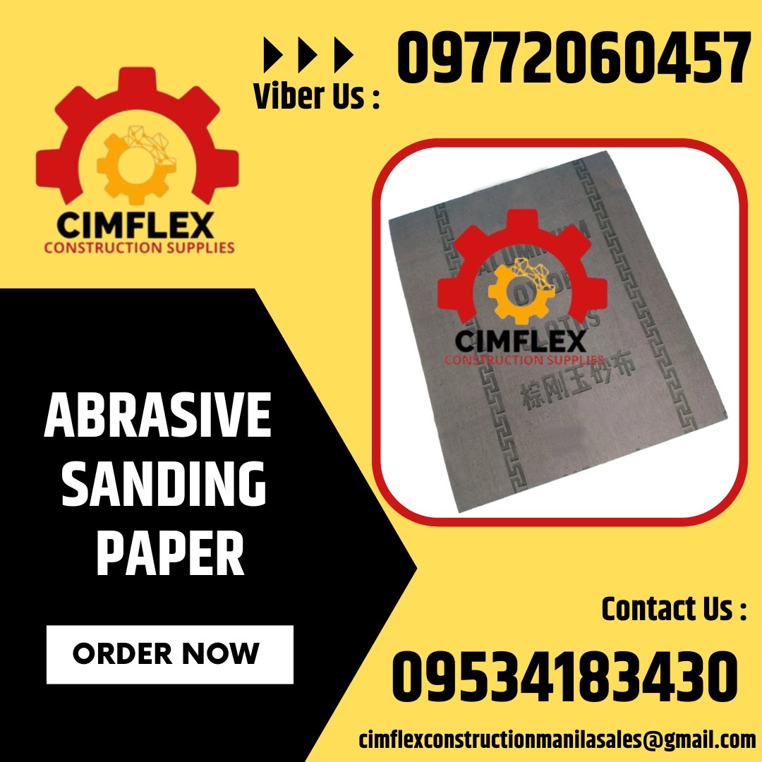 SAND PAPER ( PRICE PER RIM ), Commercial & Industrial, Construction ...
