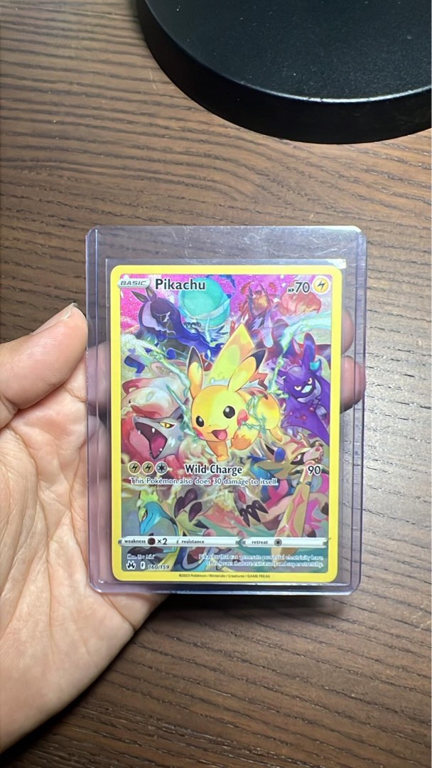 Secret pikachu- crown zenith, Hobbies & Toys, Toys & Games on Carousell