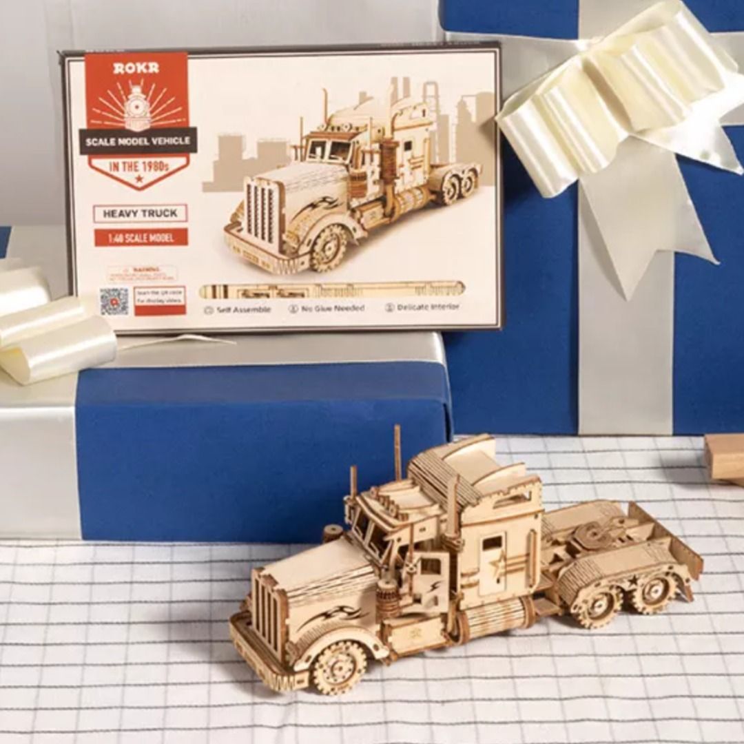 【SG Seller】Truslink Toy 286 Pcs CPC Certificated Robotime Heavy Truck ...