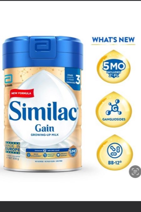 Similac Stage 3 850G, Babies & Kids, Nursing & Feeding, Breastfeeding & Bottle Feeding on Carousell