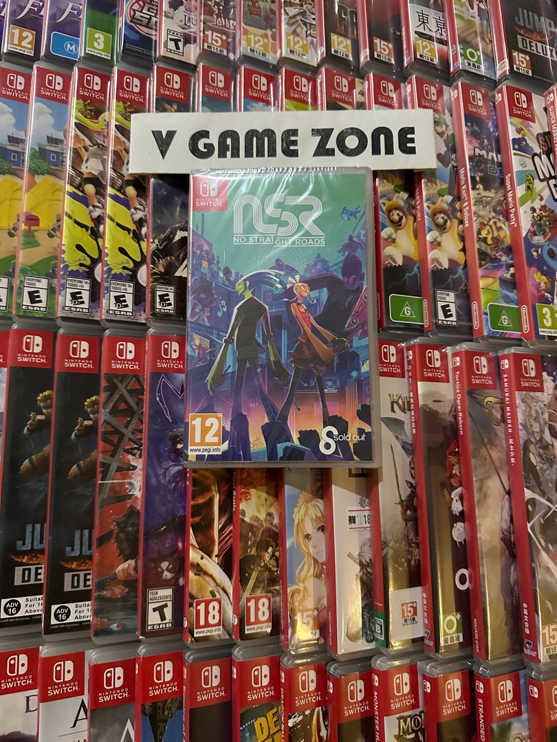 (NEW) NSR No Straight Roads | Nintendo Switch Games | Physical Game ...
