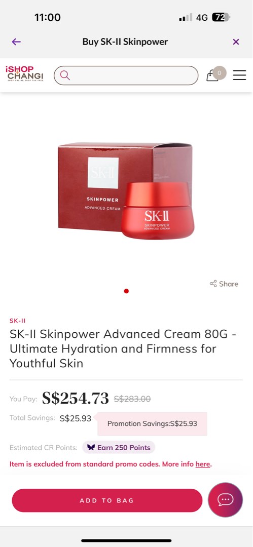 SK II Skinpower Advanced Cream 80g, Beauty & Personal Care, Face, Face Care Products on Carousell