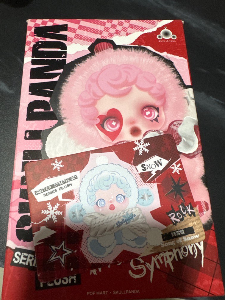 Skull Panda Winter Symphony (Song of Snow), Hobbies & Toys, Toys ...