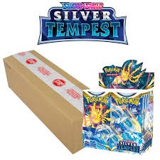 Sliver Tempest Booster Box Case Sword & Shield Base Set Rebel Clash ...