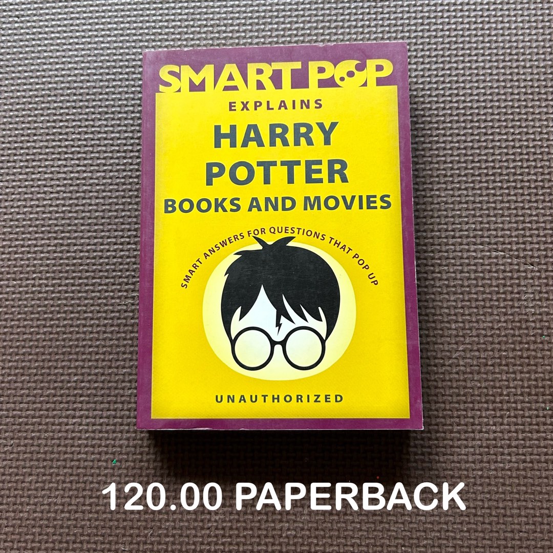 Smart Pop Explains Harry Potter Books and Movies, Hobbies & Toys, Books ...
