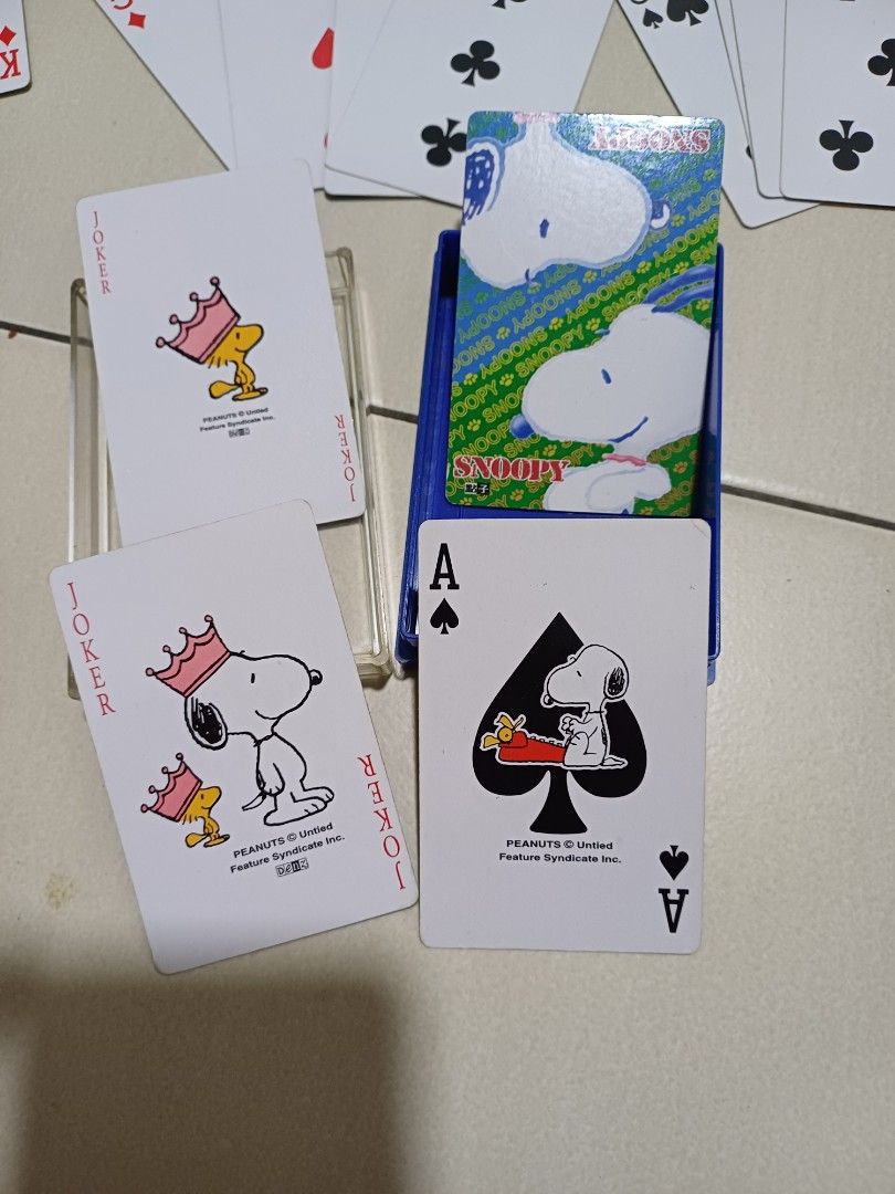 Snoopy Playing Cards Sanrio, Hobbies & Toys, Collectibles & Memorabilia ...