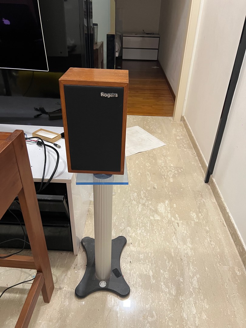 Solid Tech Speaker stand, Audio, Other Audio Equipment on Carousell