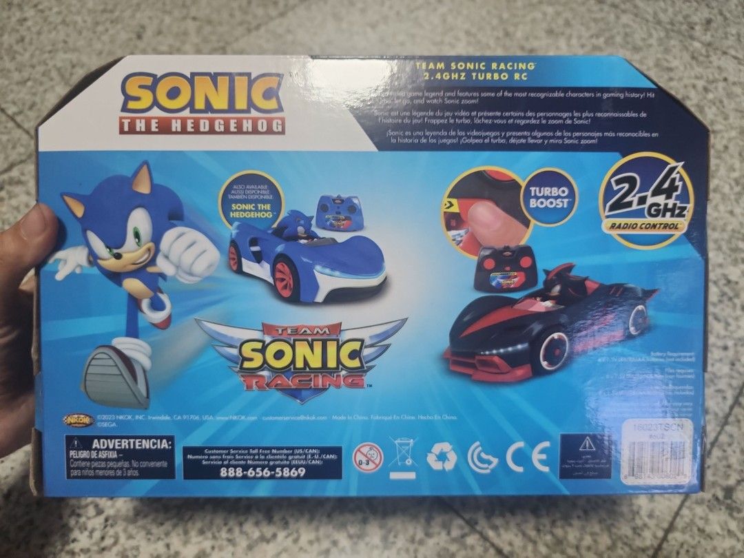 Sonic The Hedgehog (Shadow The Hedgehog Team Sonic Racing 2.4GHZ Turbo ...