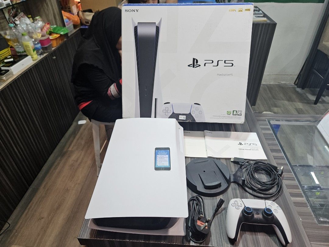 Sony PS5 Digital & Disc Version 825GB - Fullset, Video Gaming, Video ...