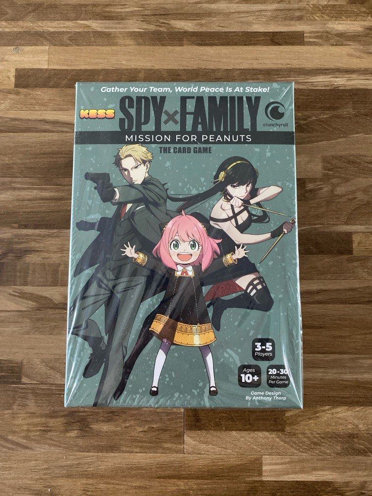 SPY X FAMILY: Mission for Peanuts The Card Game, Hobbies & Toys, Toys ...