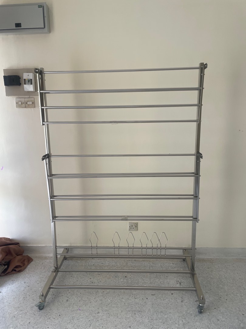 Standard Steel cloth rack, Furniture & Home Living, Outdoor Furniture ...