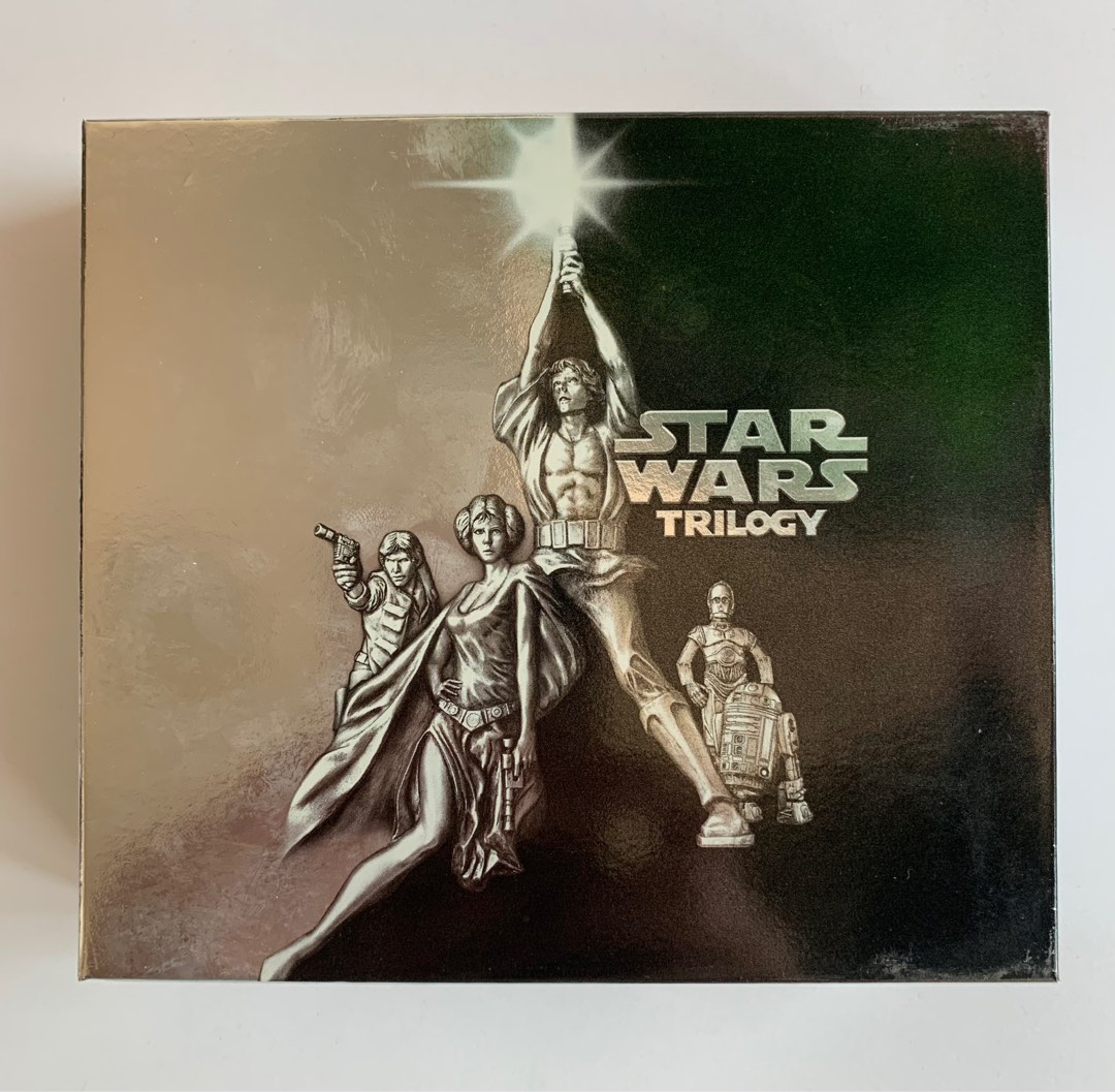 Star Wars Trilogy CD Boxset, 興趣及遊戲, 音樂、樂器 & 配件, 音樂與媒體 - CD 及 DVD - Carousell