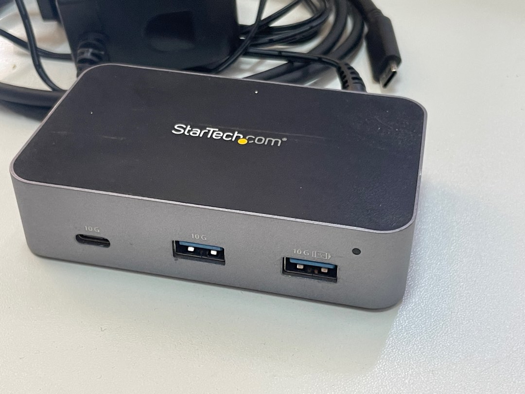 Startech USB C Hub with power adapter and cable, Computers & Tech ...