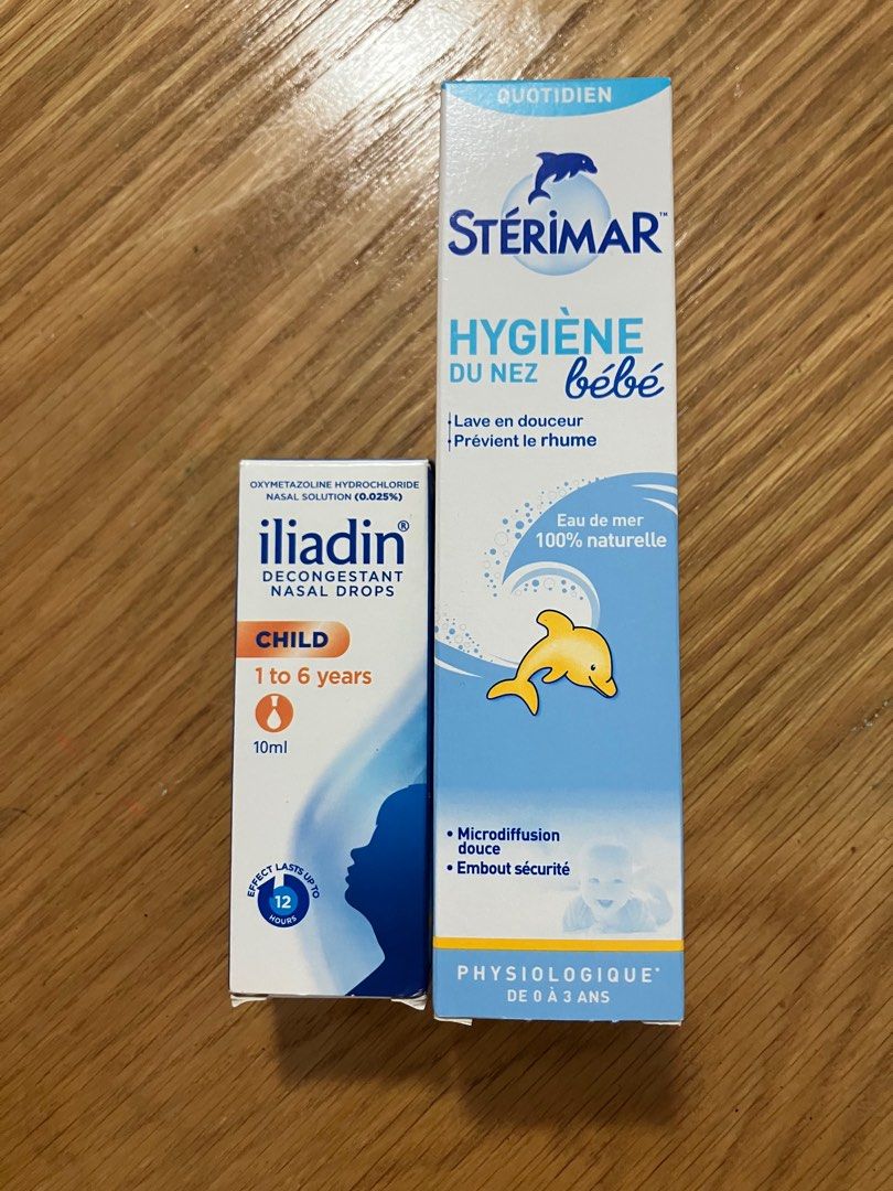 Sterimar baby iliadin child nasal spray nose drops decongestant toddler ...
