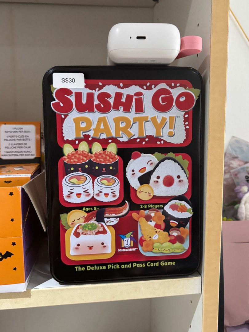 Sushi go party board game, Hobbies & Toys, Toys & Games on Carousell