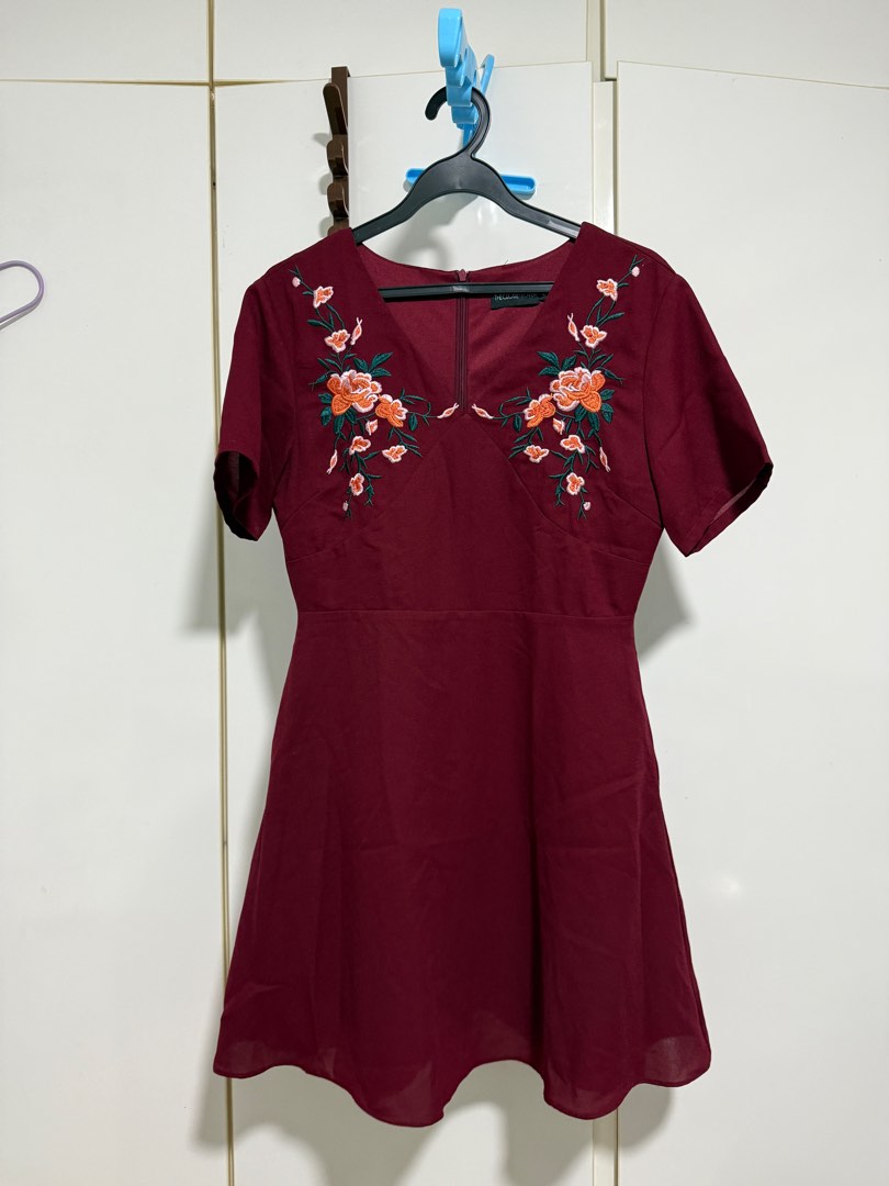 TCL red dress, Women's Fashion, Dresses & Sets, Dresses on Carousell