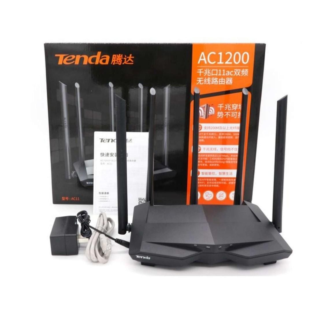 Tenda Dual Band Gigabit Wifi Router 11ac 1200ac, 電腦＆科技, 商務用科技產品 - Carousell